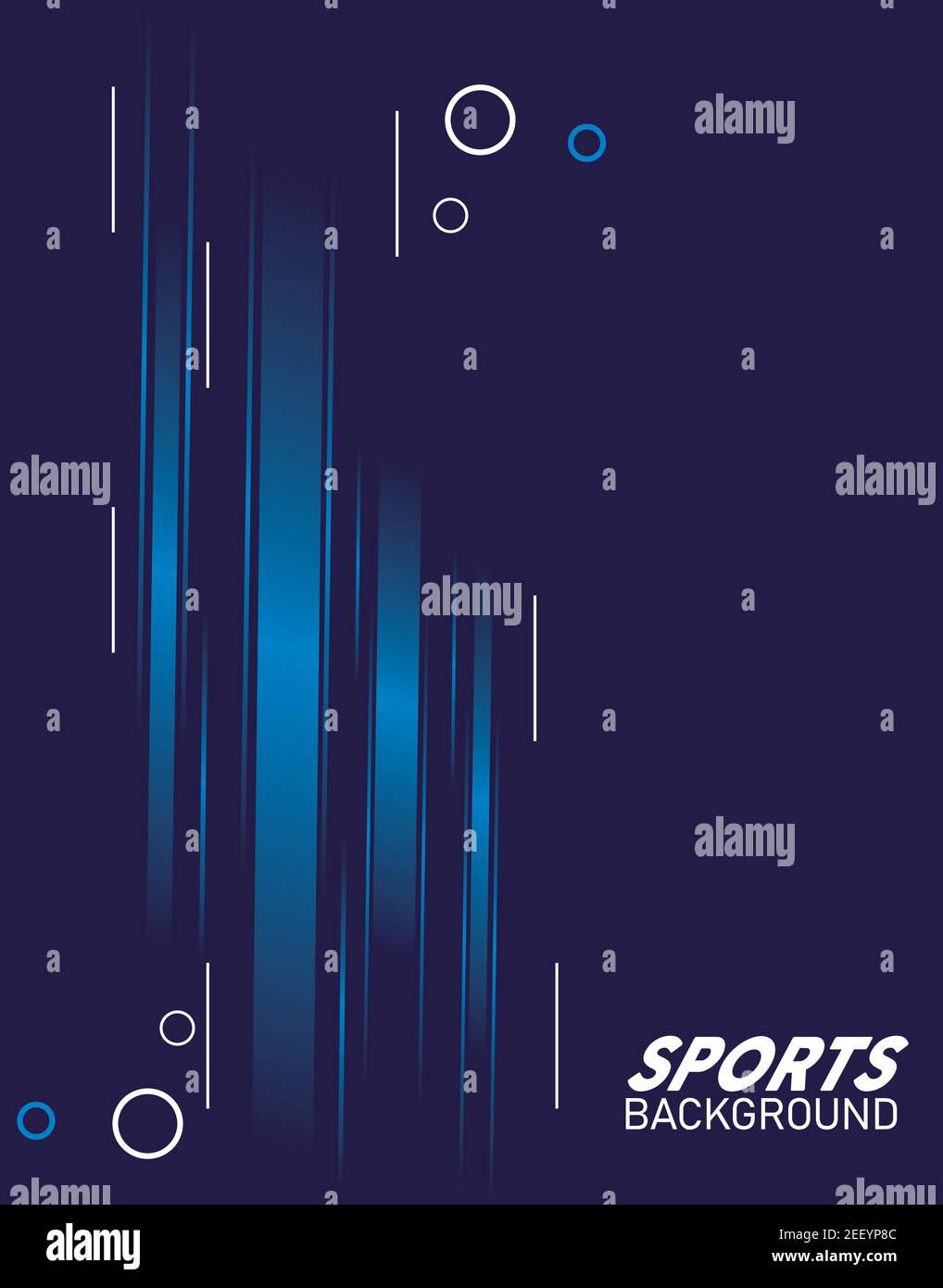 blue sport background with lettering white vector illustration design ...
