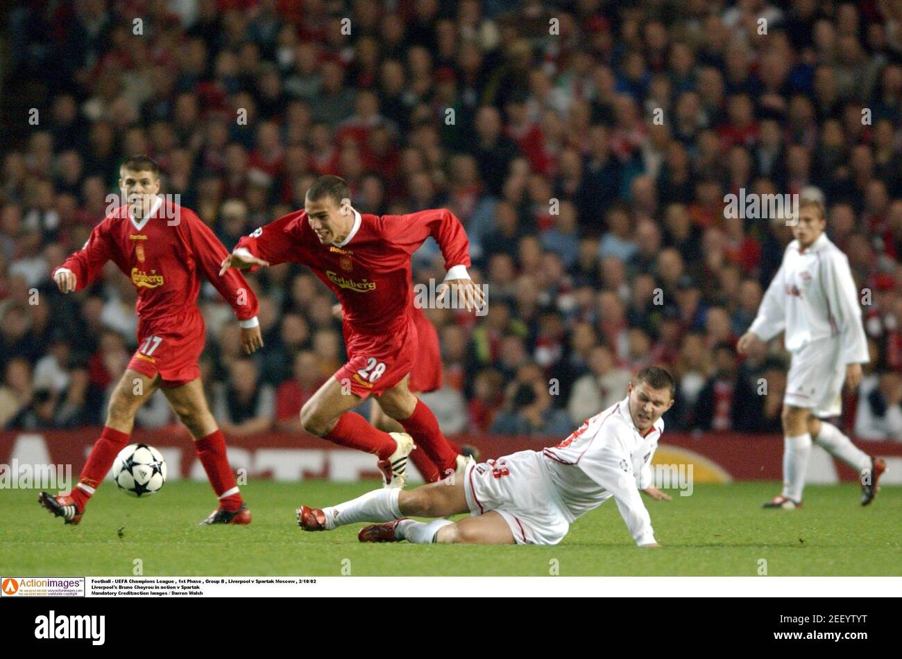 Liverpool cheyrou spartak hi-res stock photography and images - Alamy