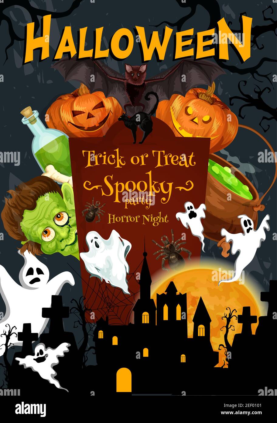 Zombie Poster Stock Vector Images - Alamy