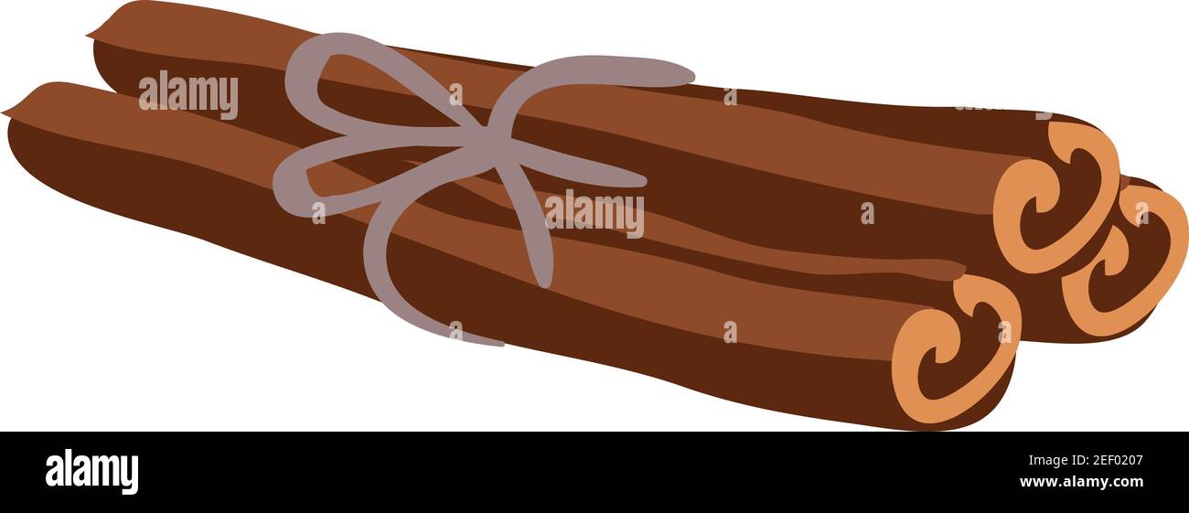 Cinnamon icon, cartoon style Stock Vector Image & Art - Alamy