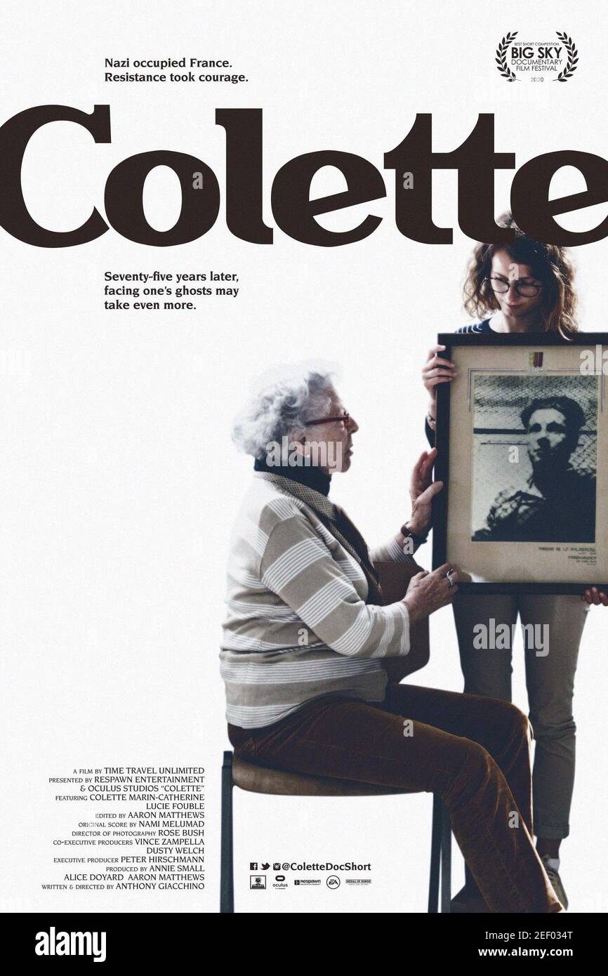 COLETTE, US poster, from left: Colette Marin-Catherine, Luci Fouble ...