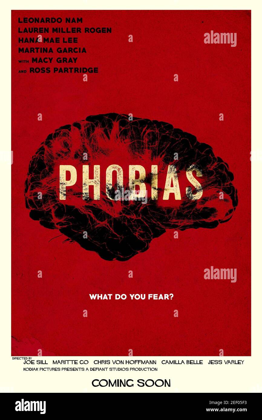 PHOBIAS, advance poster, 2020. © Vertical Entertainment / Courtesy ...
