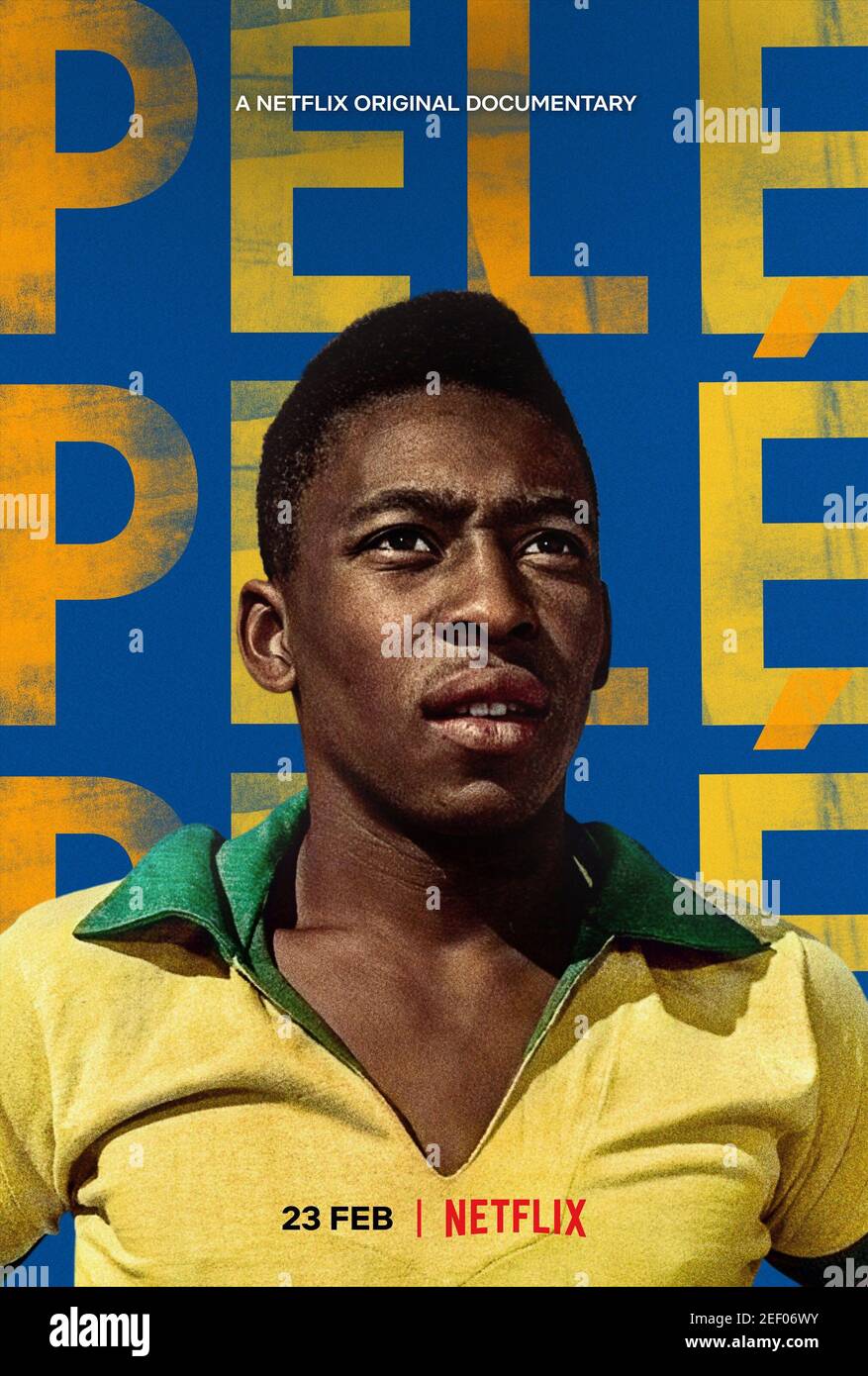 PELE, poster in English, Pele, 2021. © Netflix /Courtesy Everett ...