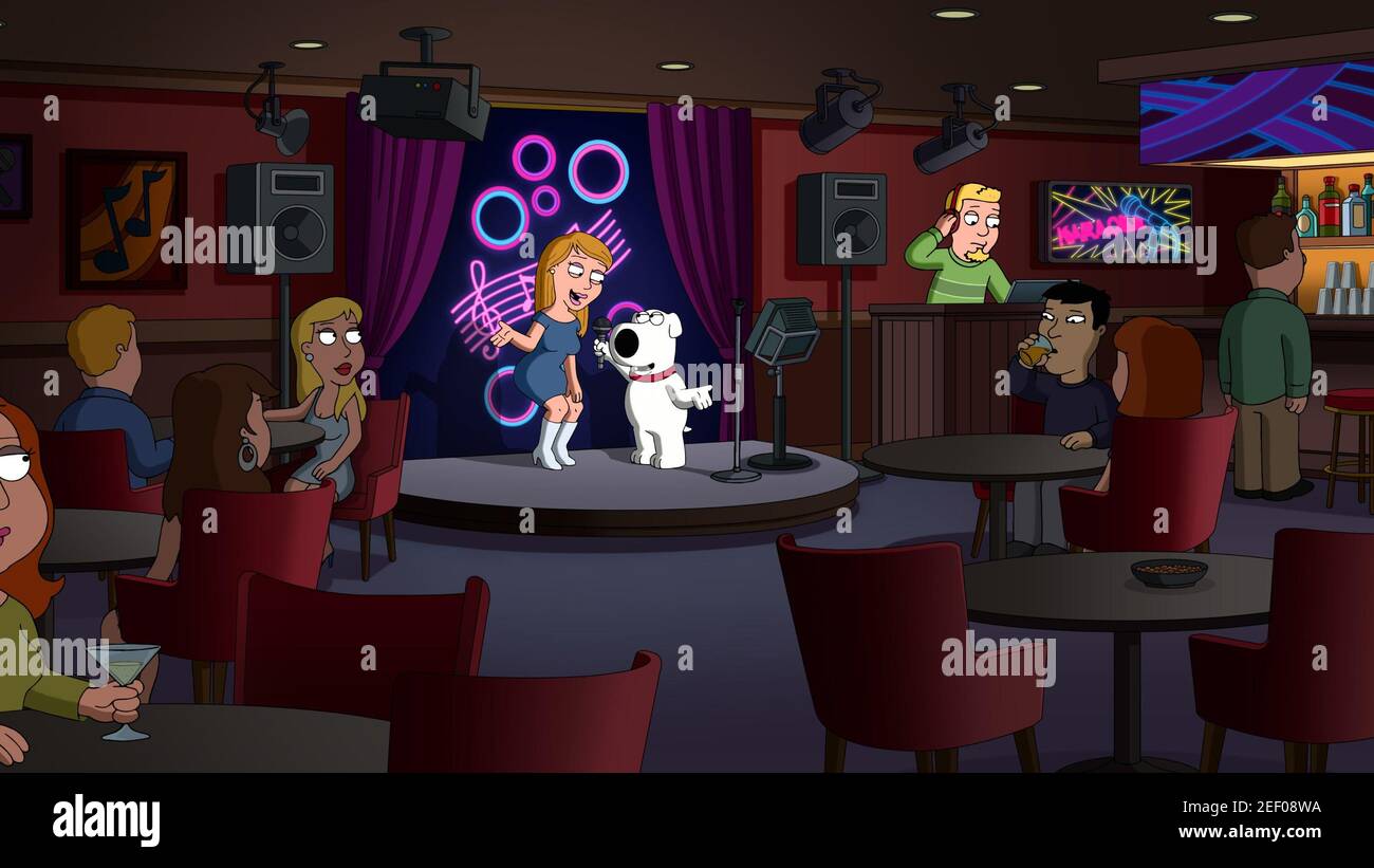 FAMILY GUY, on stage: Brian Griffin aka Brian the dog (voice: Seth ...