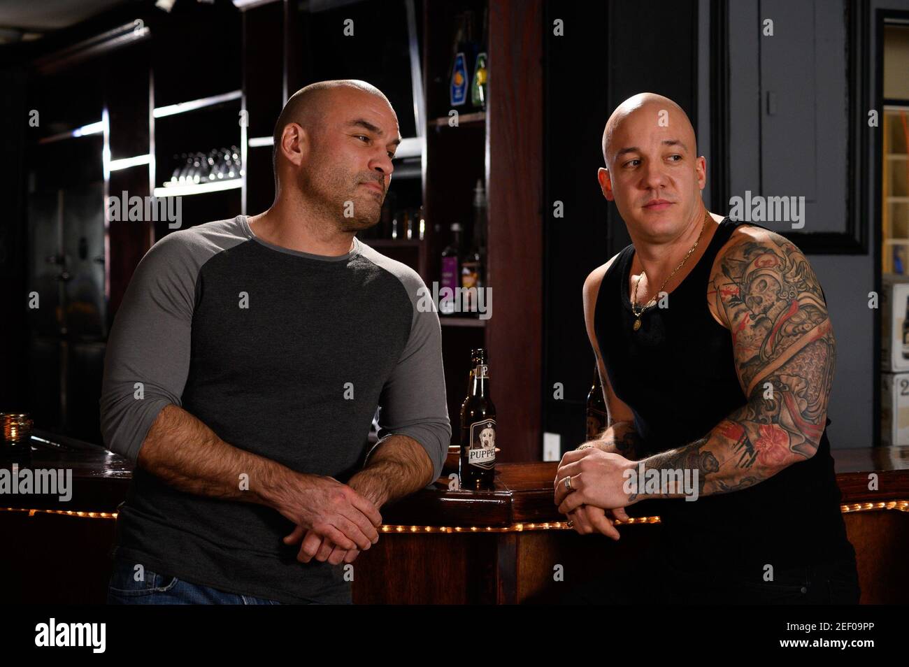 LETTERKENNY, from left: Joel Gagne, Jay Bertin, NDN NRG', (Season 9, ep. 907, aired Dec. 26 ...