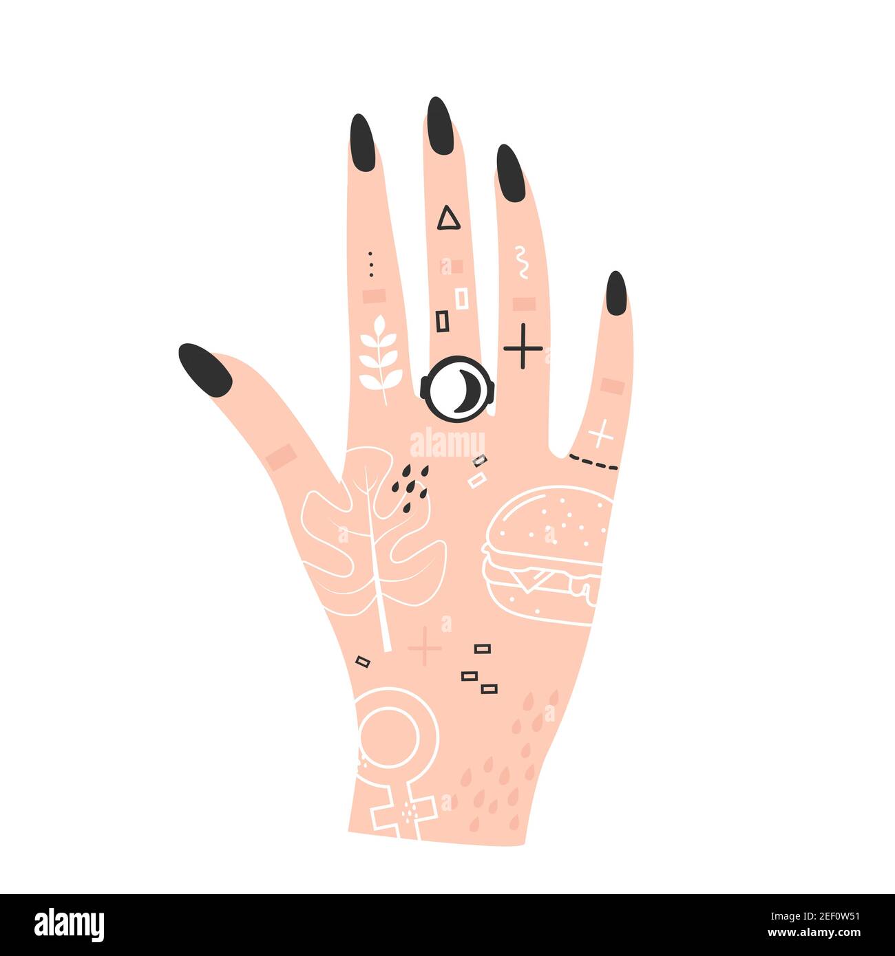Tattoos body Stock Vector Images - Alamy
