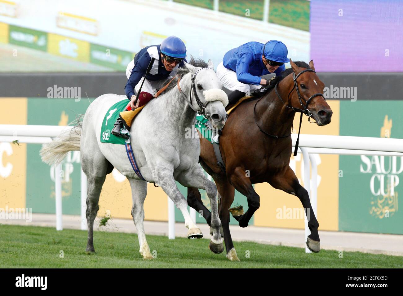 Saudi king on horse hi-res stock photography and images - Alamy