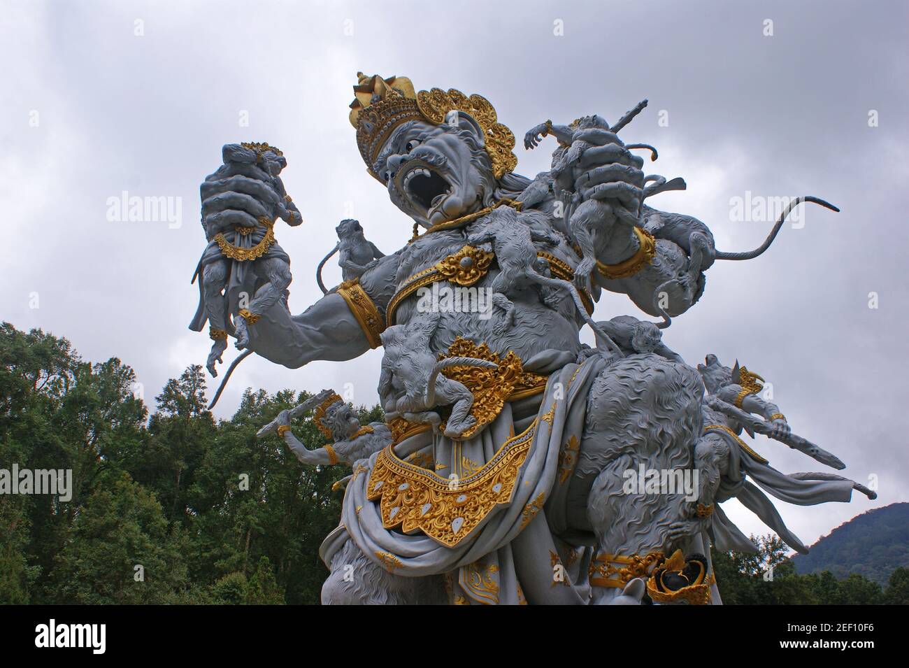 Rahwana Statue, Bedugul, Bali, Indonesia Stock Photo - Alamy