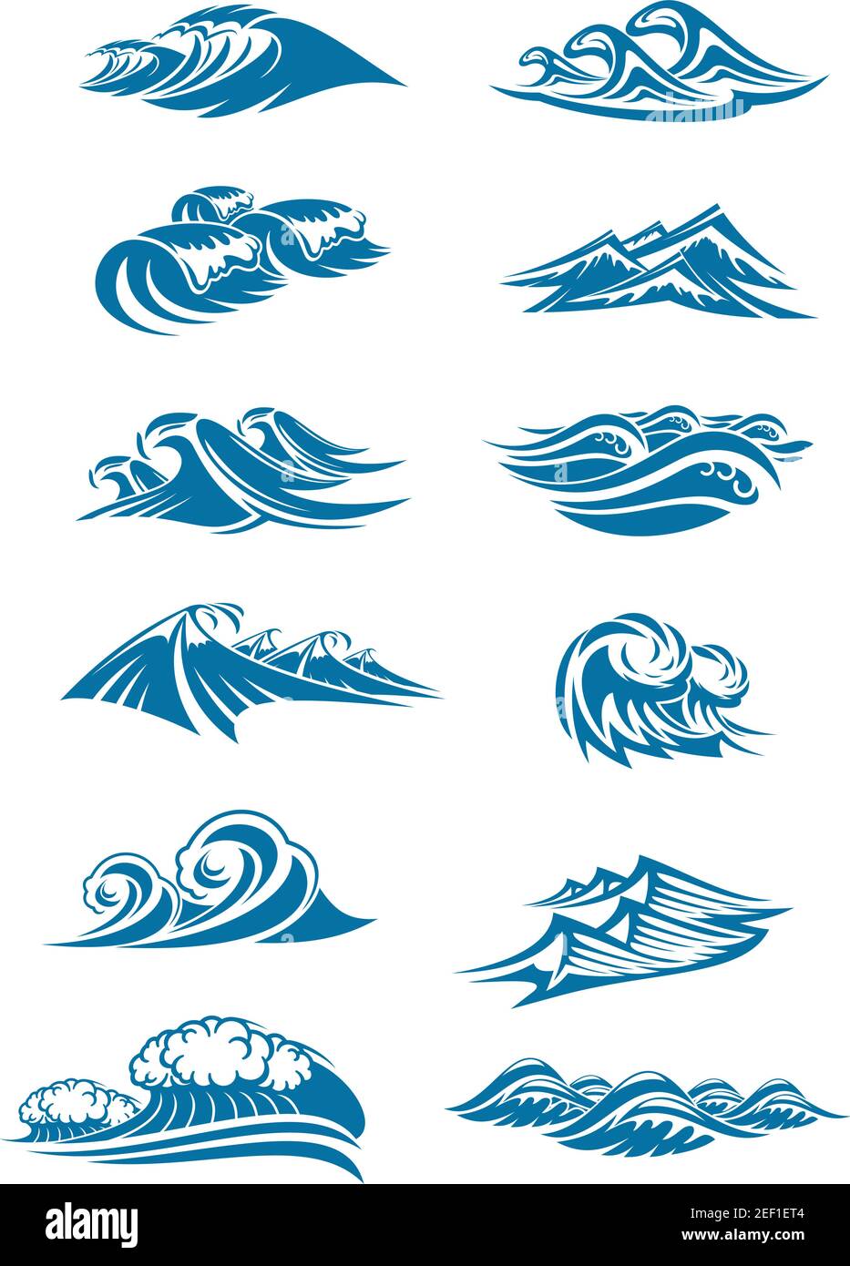 Foam surf tide tidal Stock Vector Images - Alamy