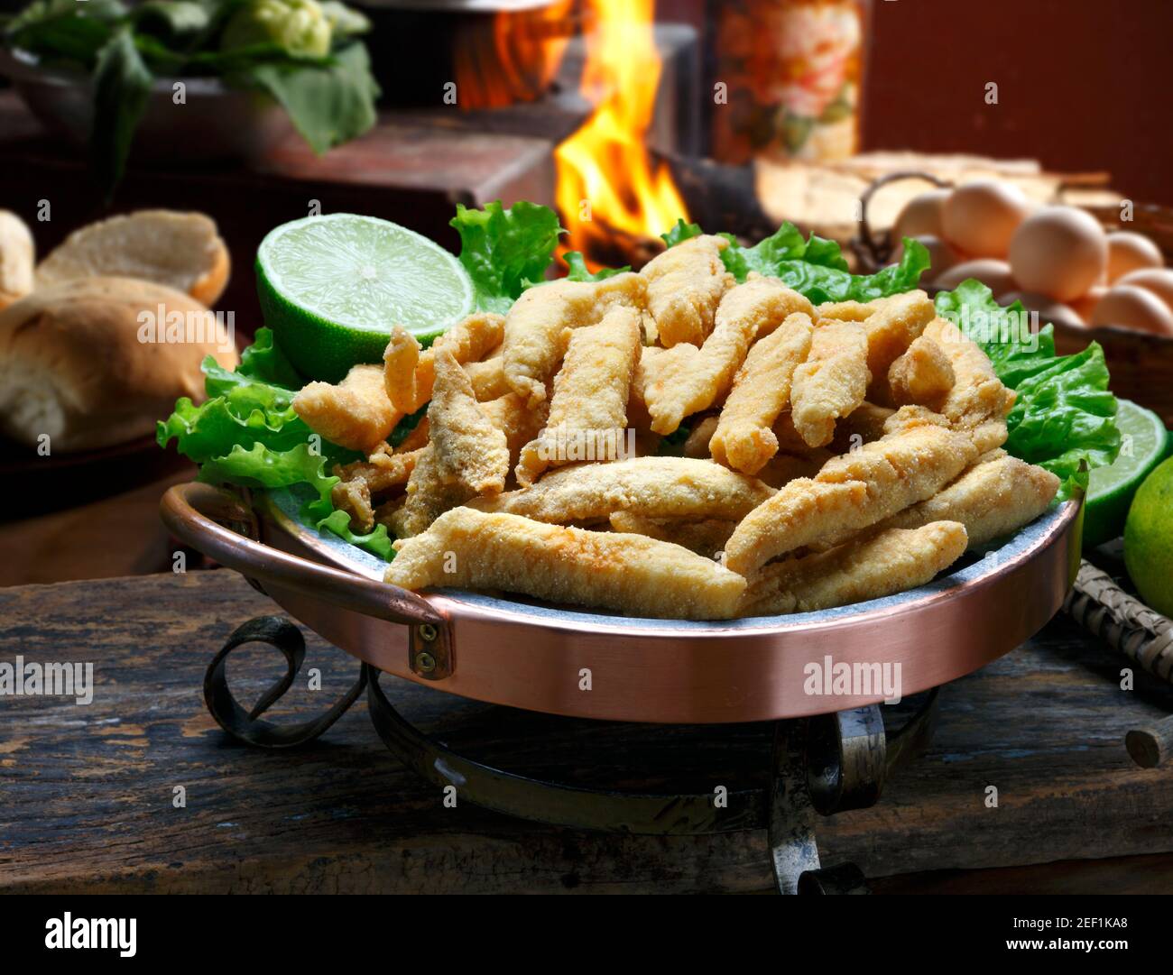 Crispy deep fried dried fish hi-res stock photography and images - Alamy