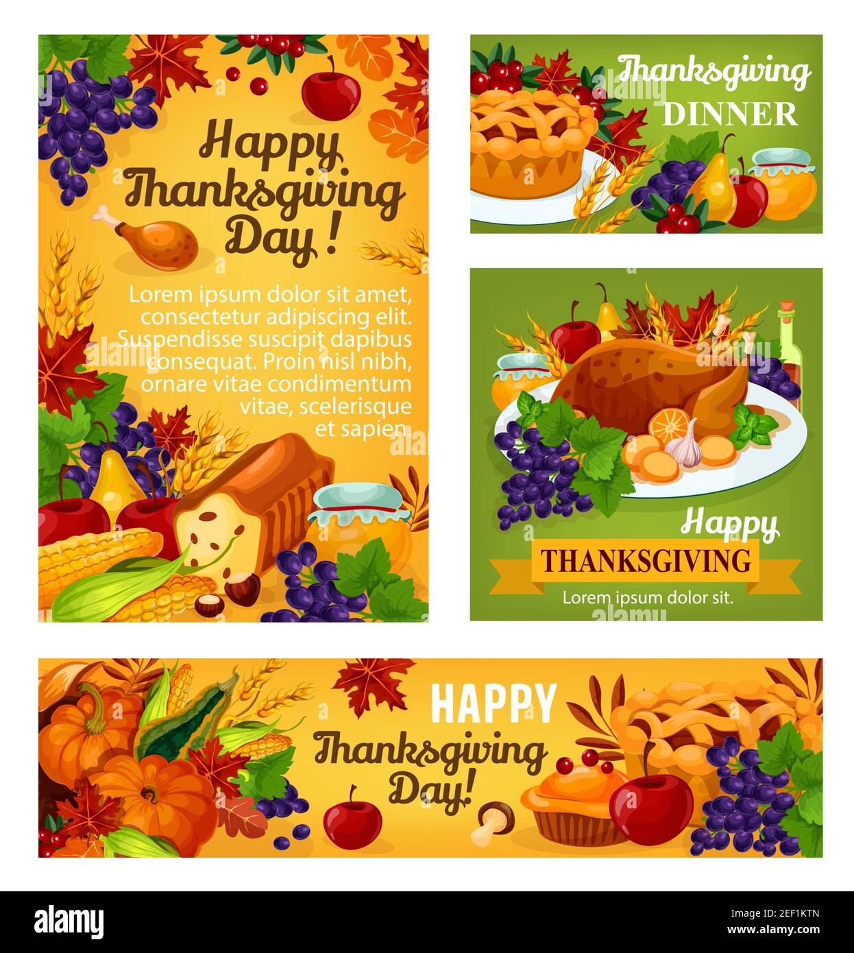 Eat pumpkin pie Stock Vector Images - Alamy