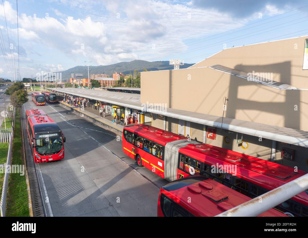 Bogota public transport hi-res stock photography and images - Alamy