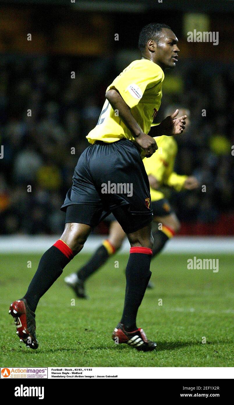 Marcus gayle watford hi-res stock photography and images - Alamy