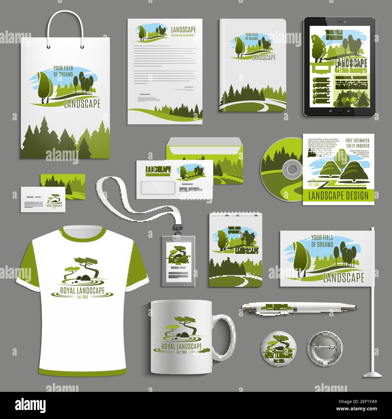 Landscape Company Advertisement Ideas