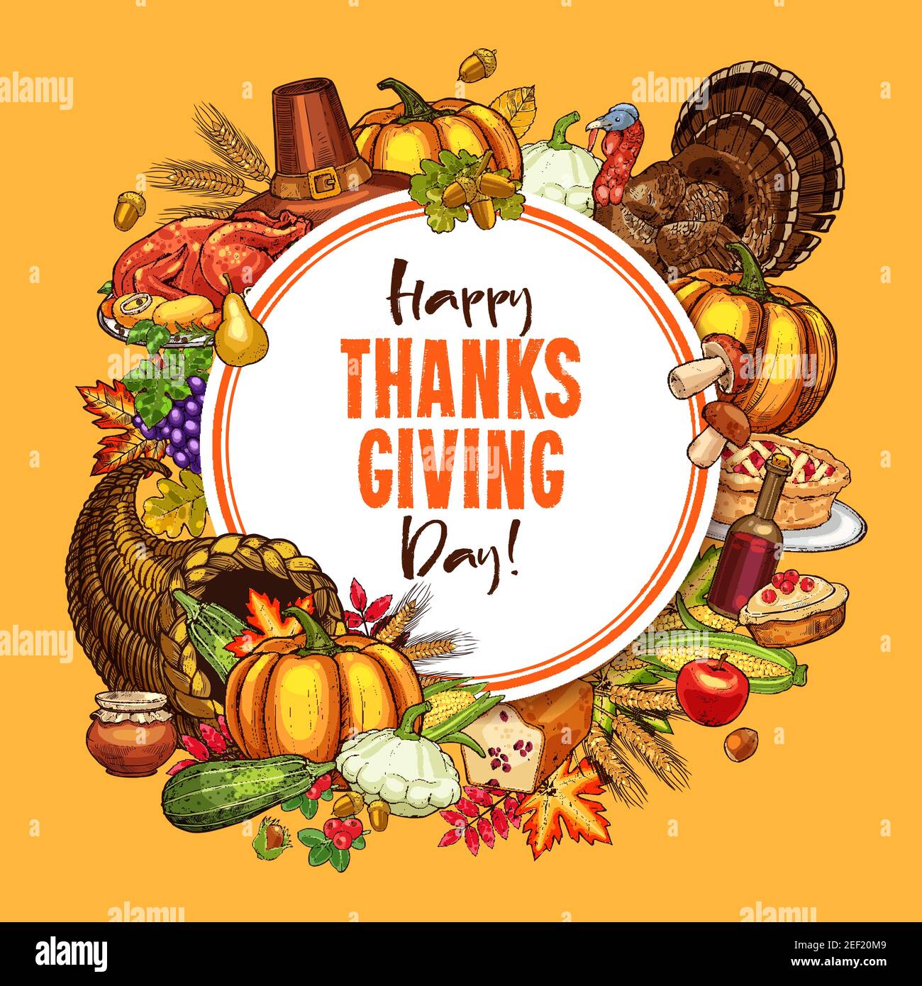 Thanksgiving Traditions Clipart