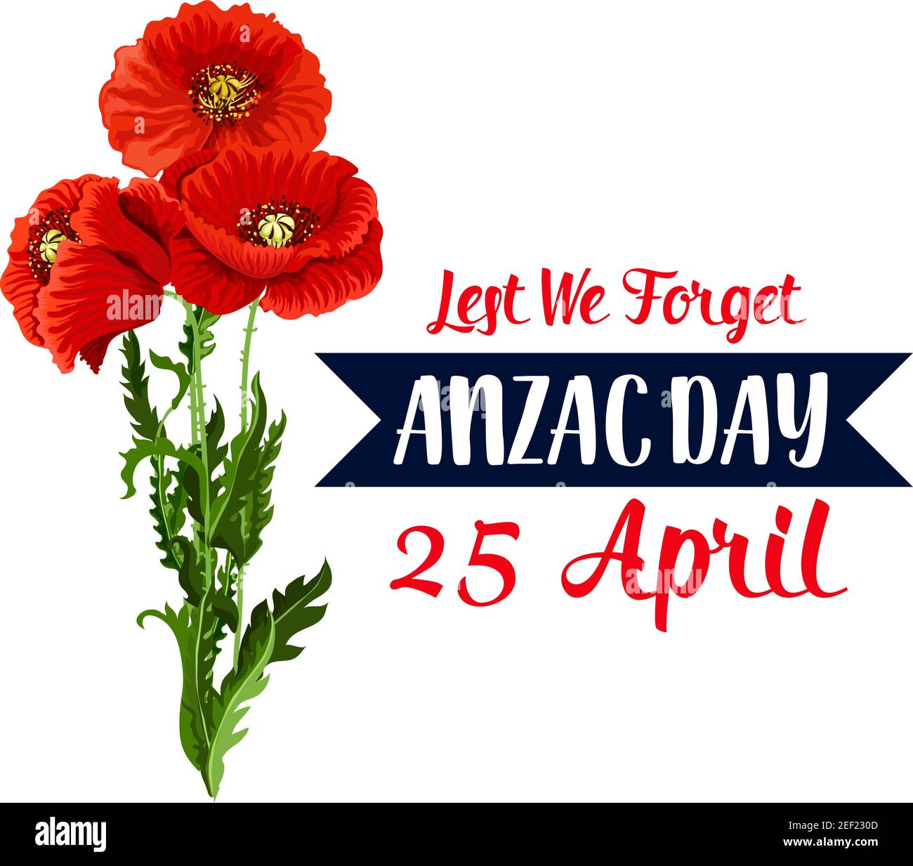 Anzac Day war remembrance anniversary of 25 April Australian and New ...