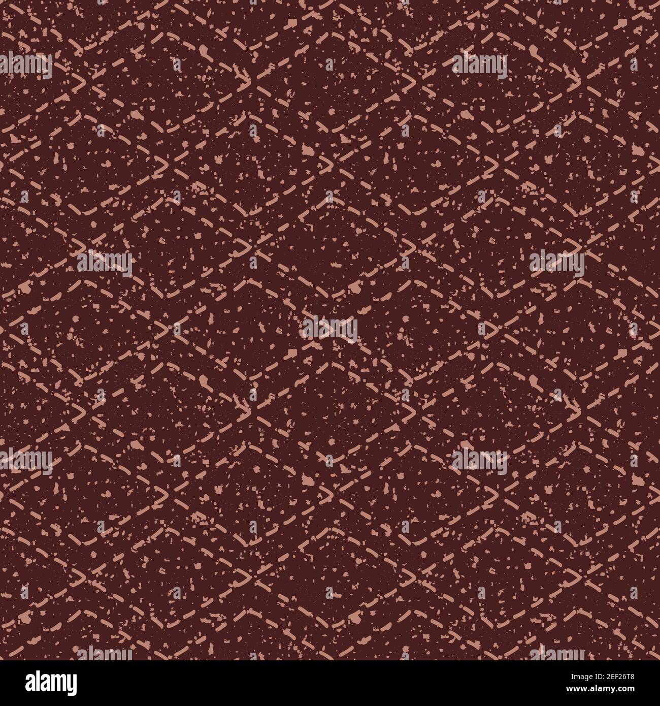 Diamond stitch effect seamless vector pattern background. Modern ...