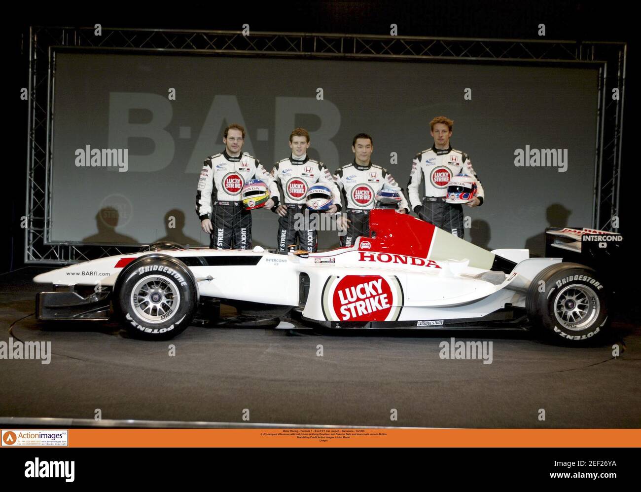 B a r drivers jacques villeneuve hi-res stock photography and images ...