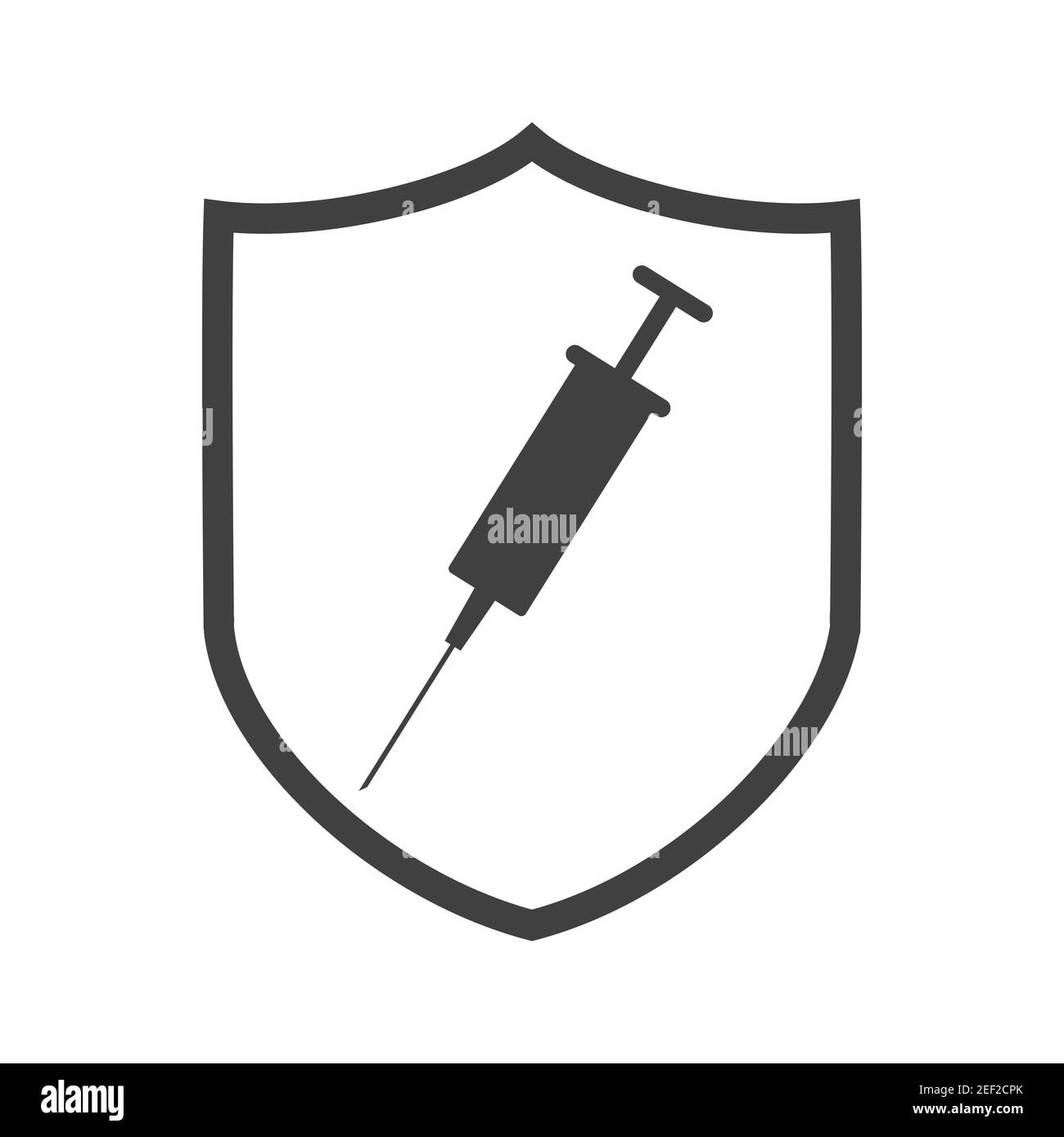 viral disease and coronavirus protection icon by vaccination method ...