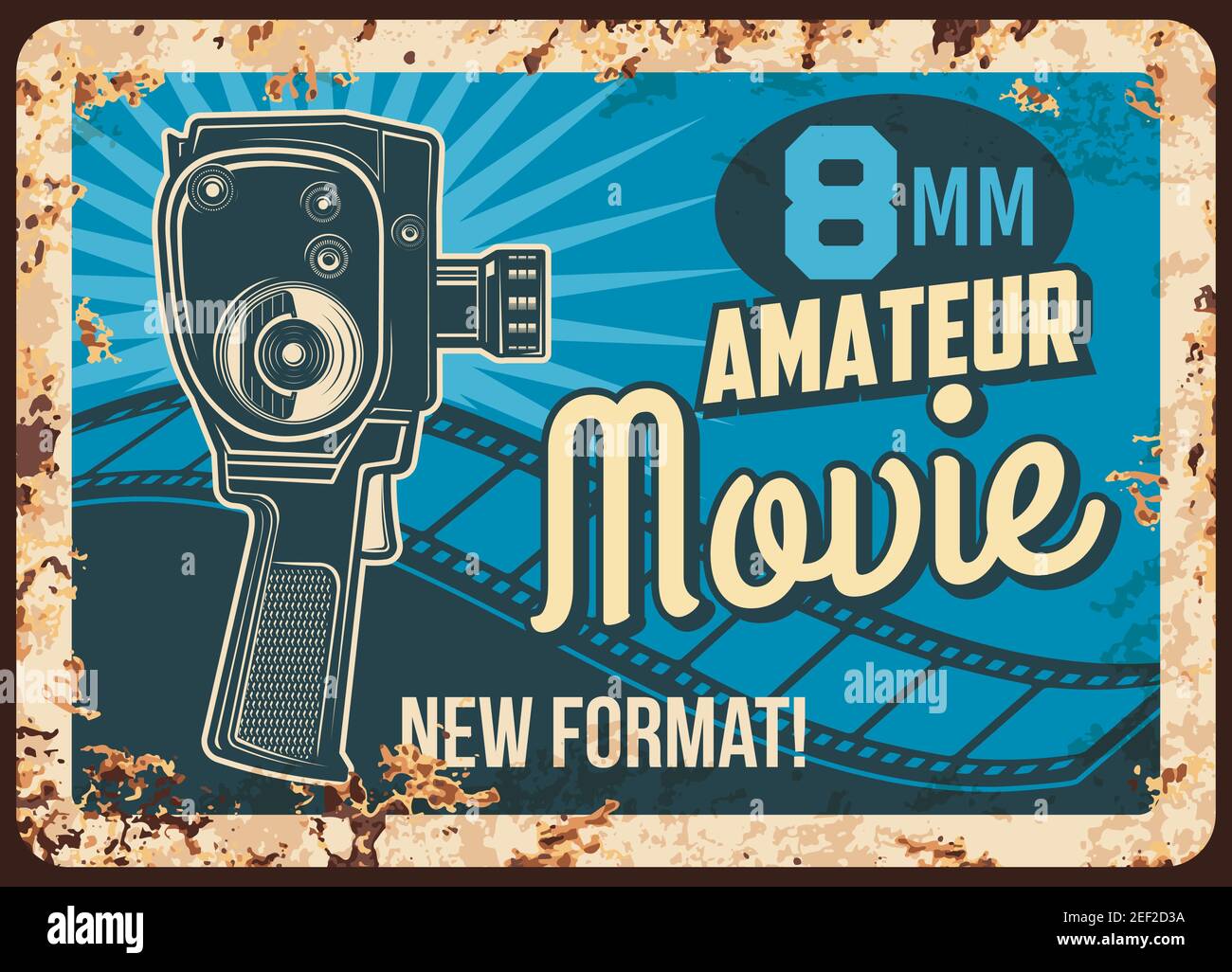 Amateur cinema Stock Vector Images - Alamy