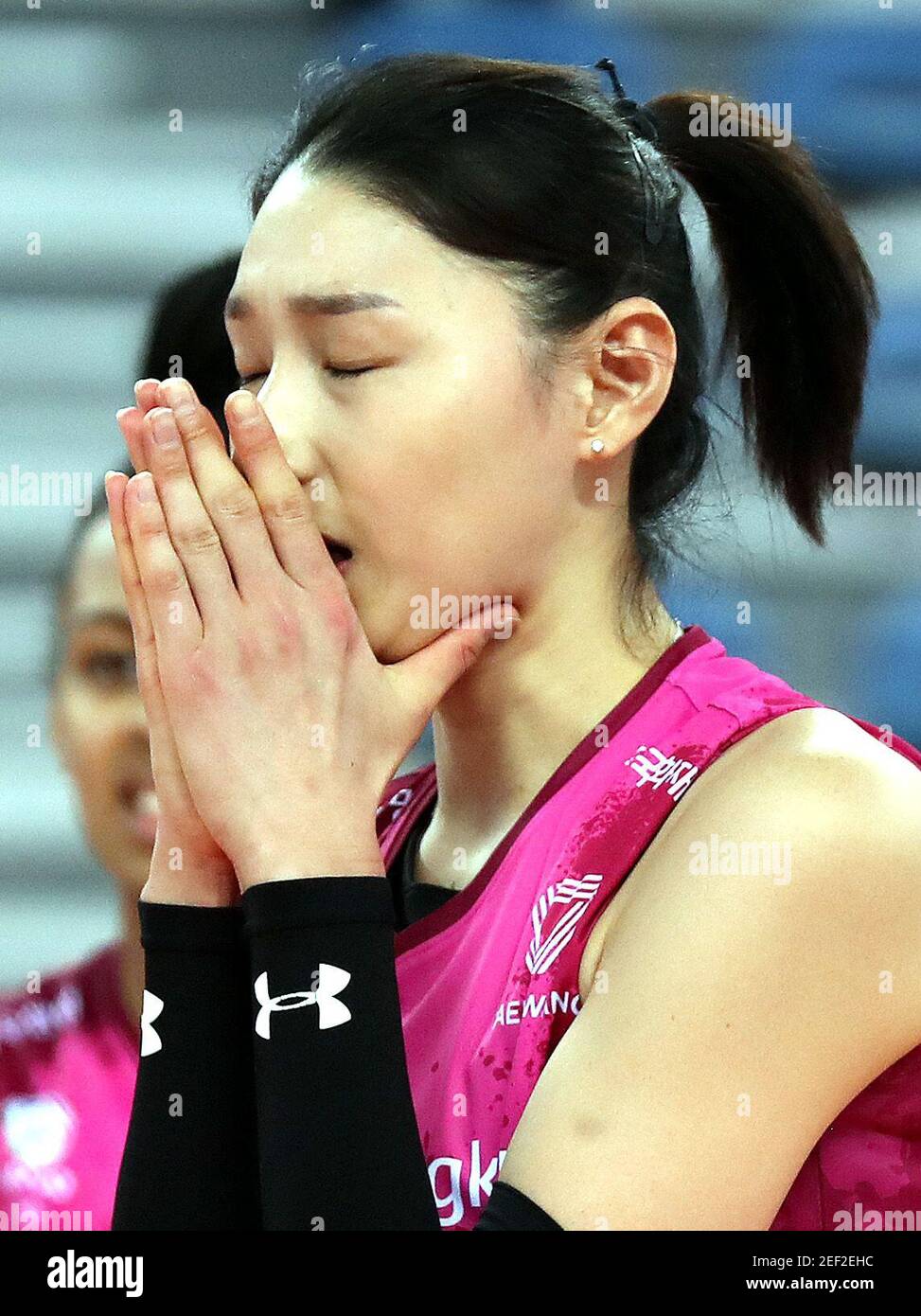 17th Feb, 2021. S. Korean volleyball star Kim Yeon-koung South Korean ...