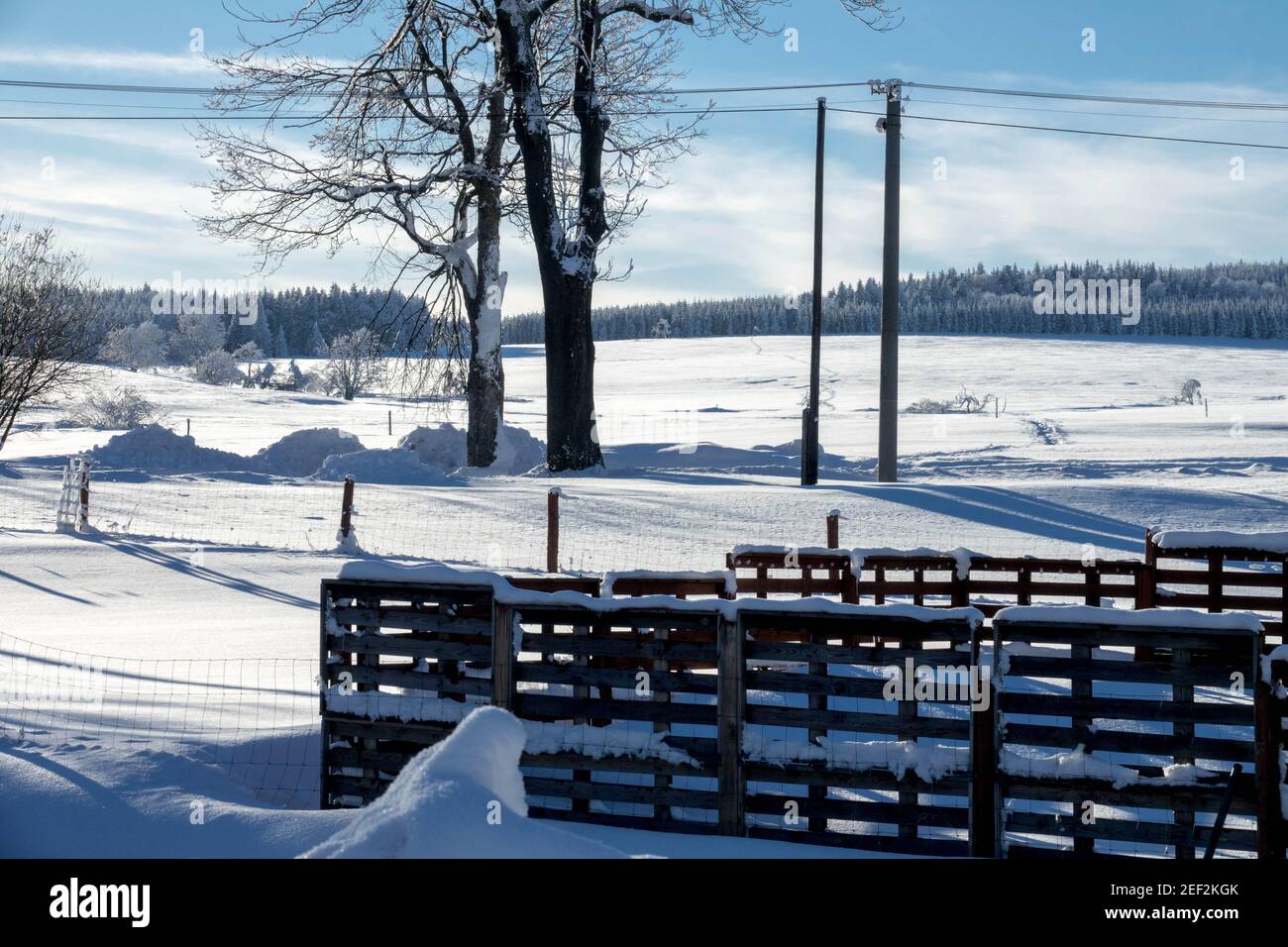 Winter scene scenery hi-res stock photography and images - Alamy