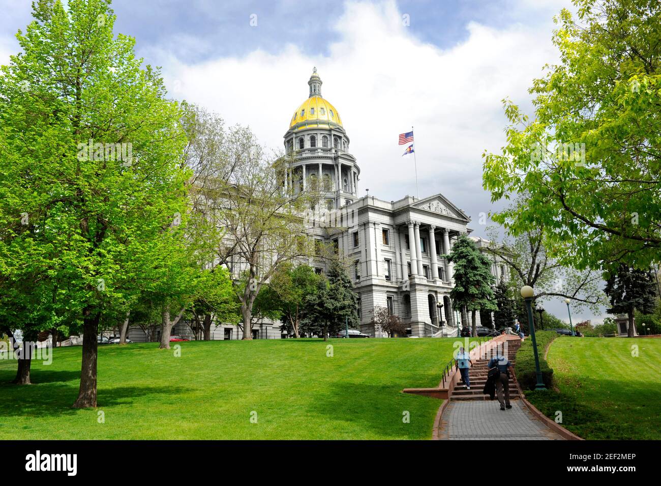 State Capitol Building Denver Colorado capital Stock Photo - Alamy