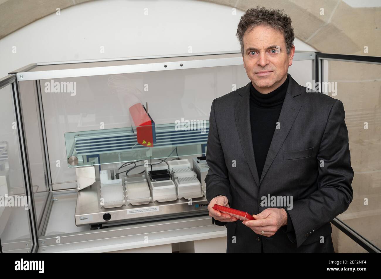 13 February 2021, Baden-Wuerttemberg, Tübingen: Ingmar Hoerr, one of ...