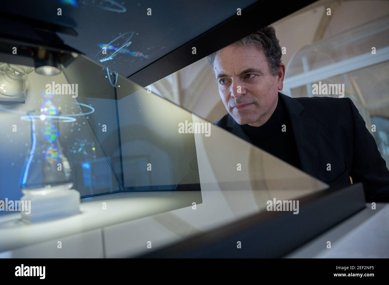 13 February 2021, Baden-Wuerttemberg, Tübingen: Ingmar Hoerr, one of ...