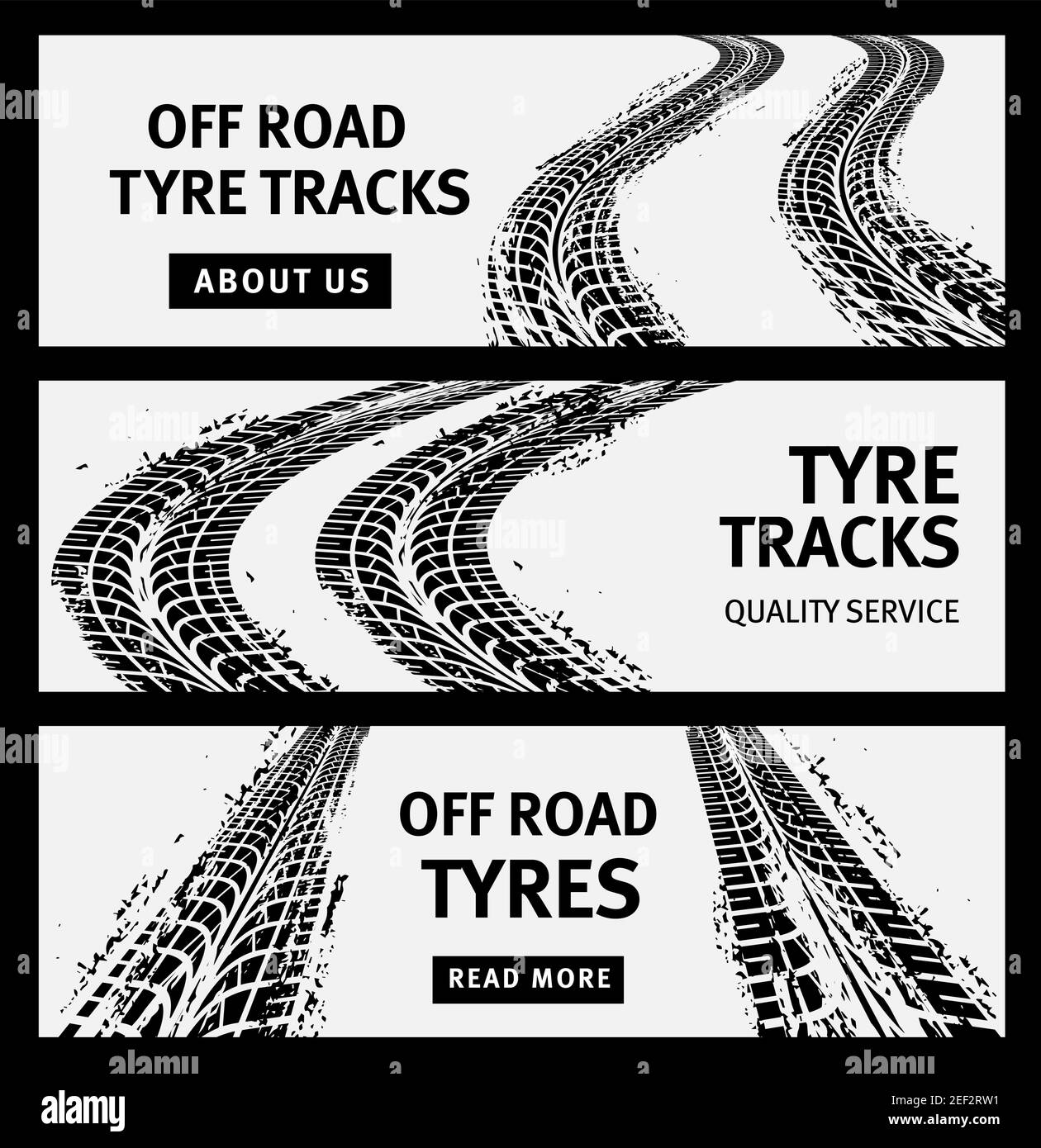 Tractor tyres tracks Stock Vector Images - Alamy