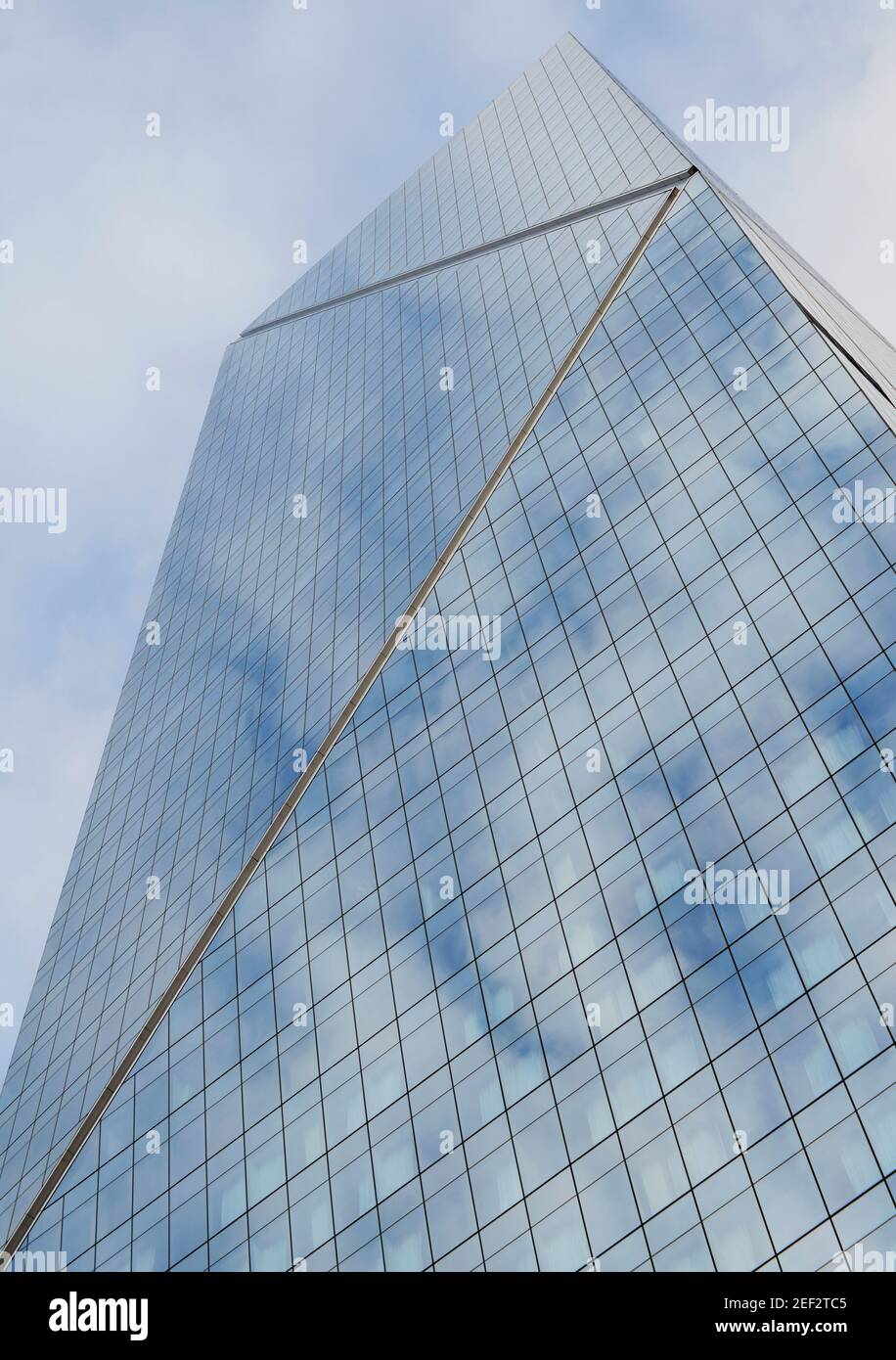 Abstract detail of downtown commercial building in Seattle, WA Stock ...