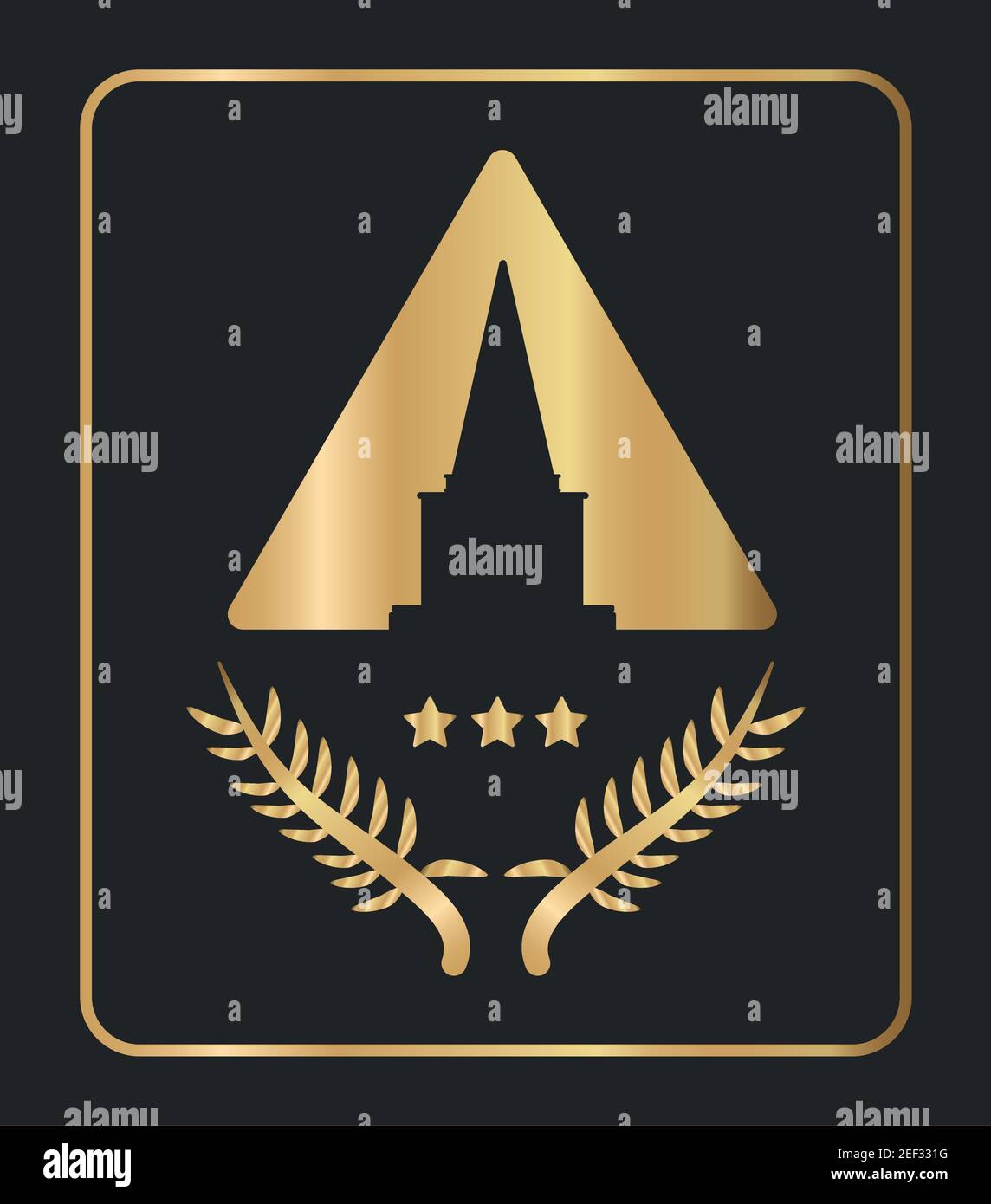 Golden pyramid award hi-res stock photography and images - Alamy