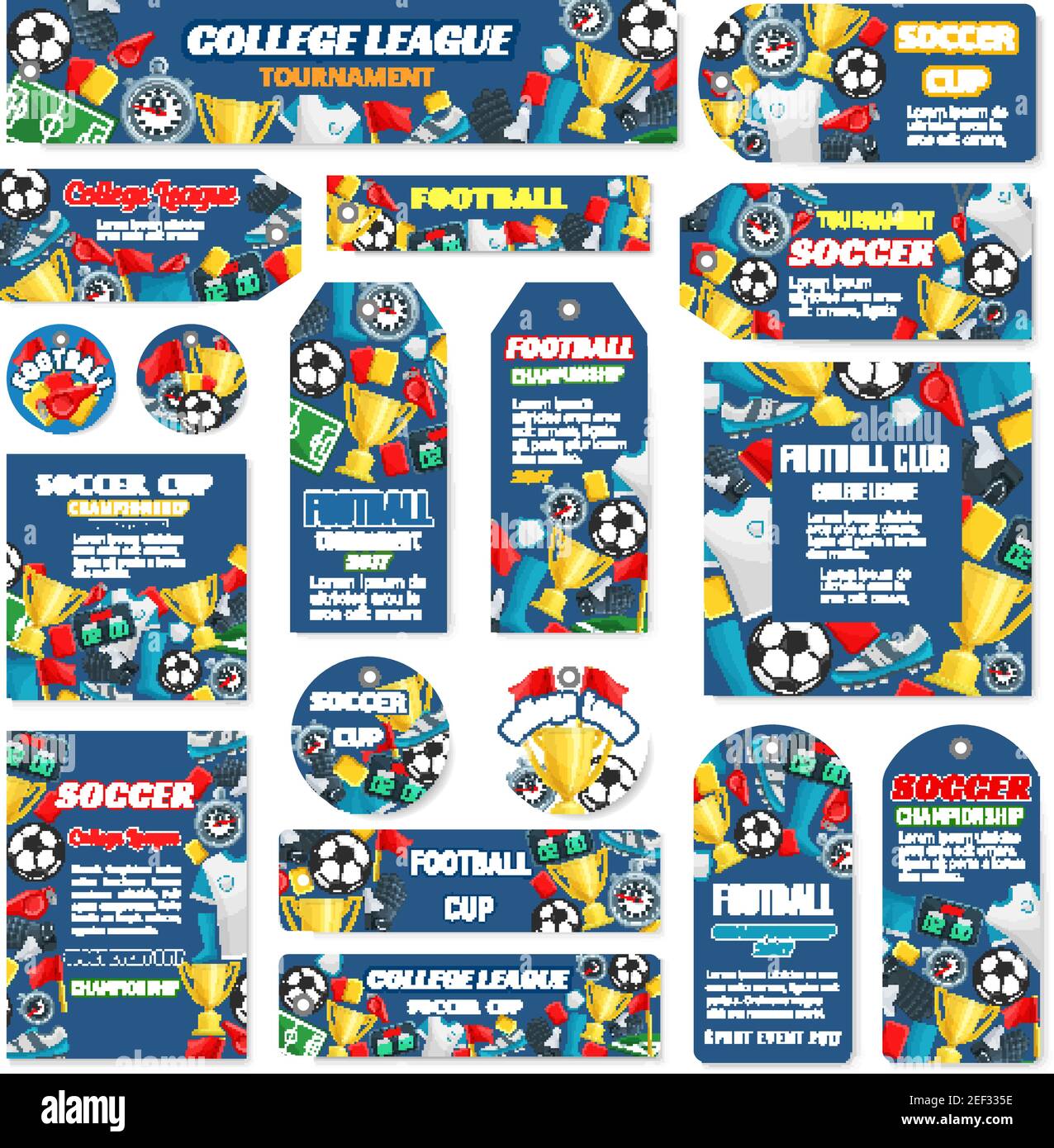 Football referee flags Cut Out Stock Images & Pictures - Alamy