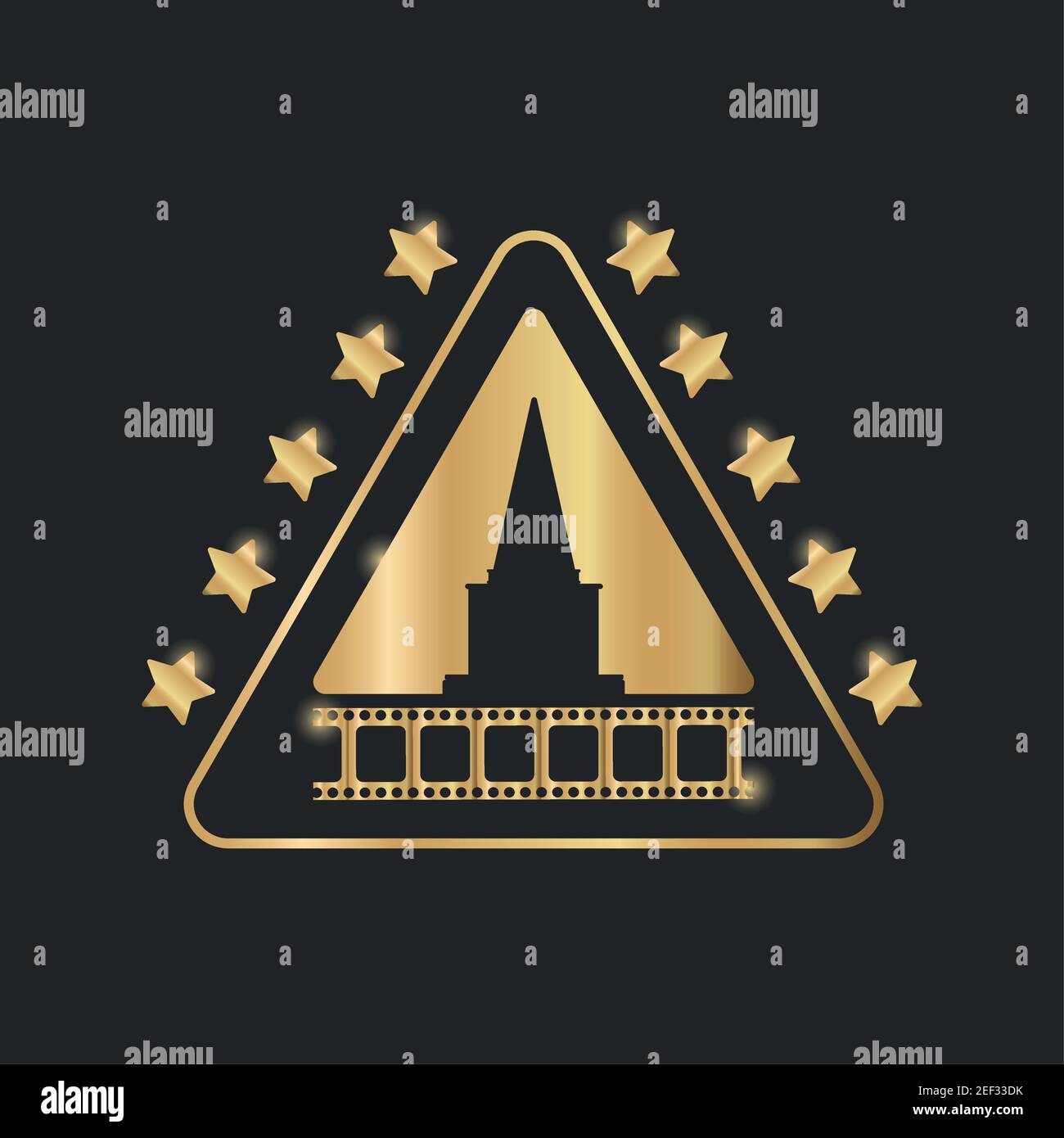 Golden pyramid award hi-res stock photography and images - Alamy