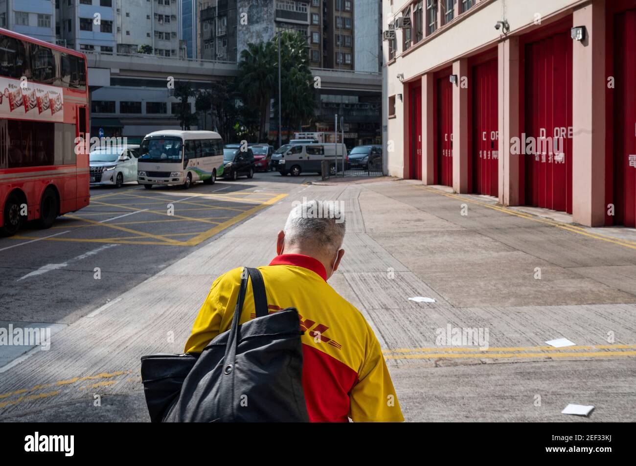 Dhl employee hi-res stock photography and images - Alamy