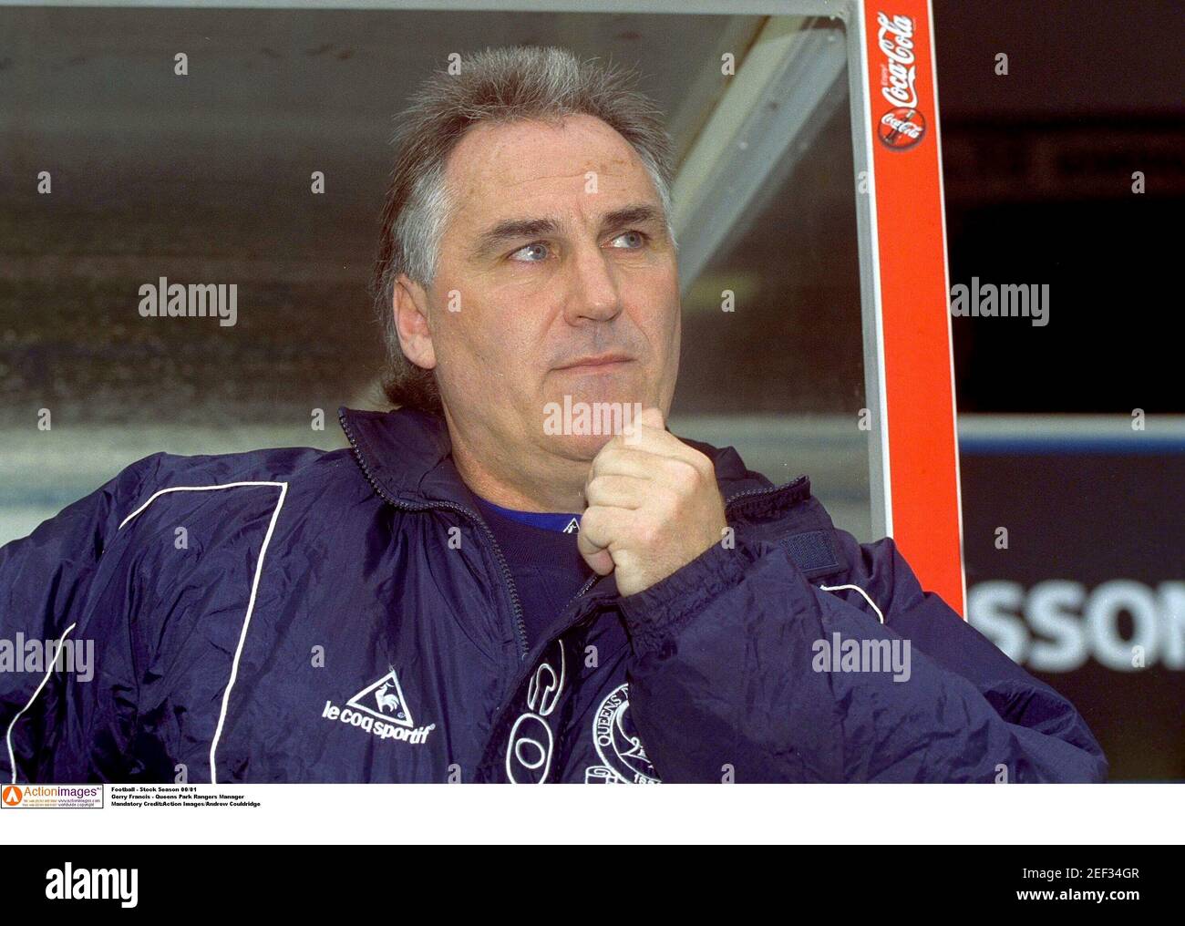 Gerry francis queens manager hi-res stock photography and images - Alamy