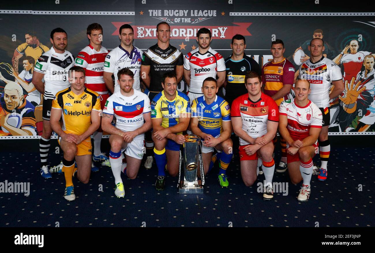 Back row l r st helens paul wellens hi-res stock photography and images ...