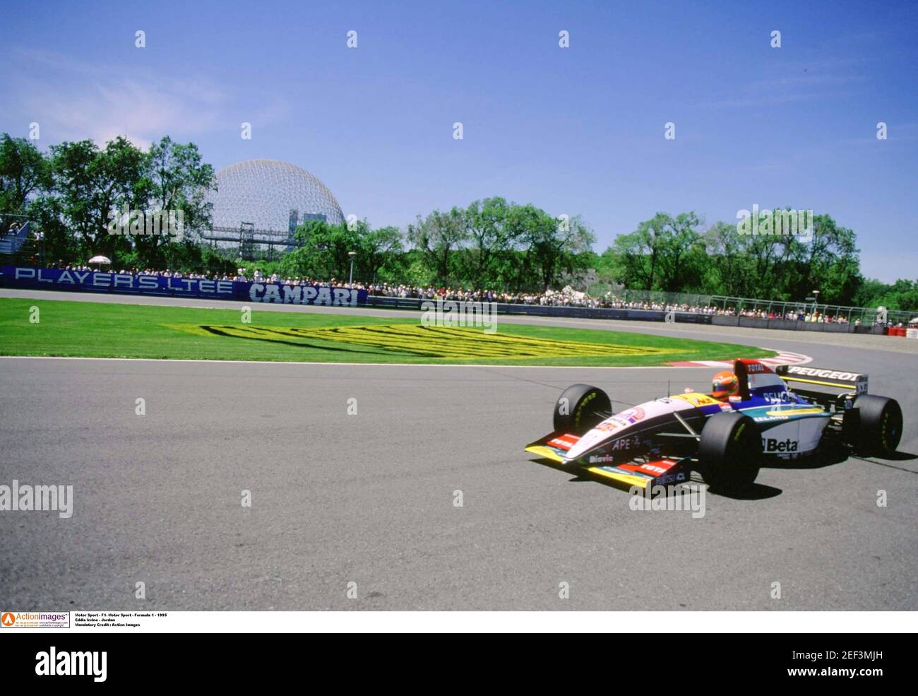 Eddie irvine 1995 hi-res stock photography and images - Alamy