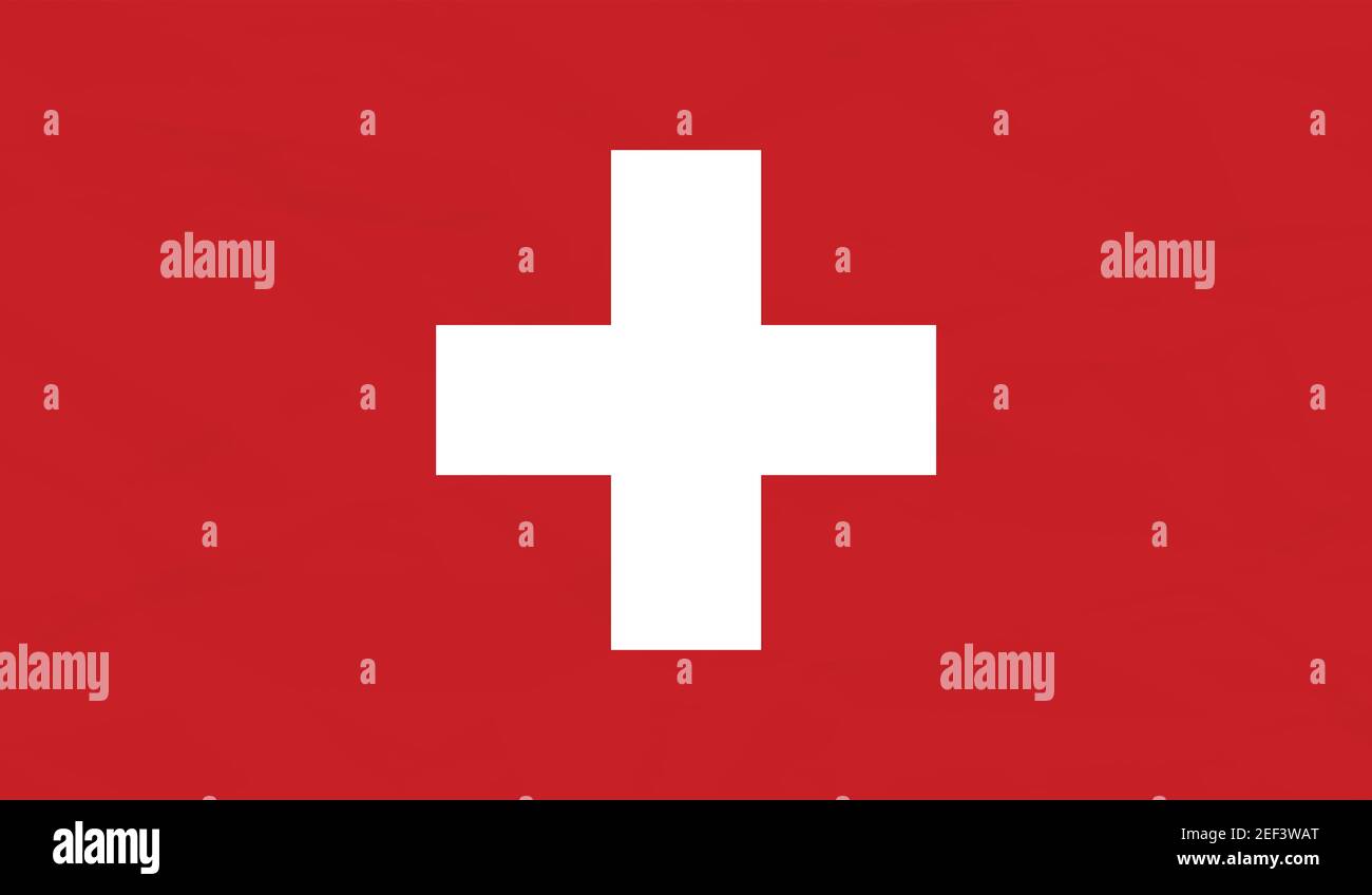 Grunge Vintage Flag of Switzerland. Vector EPS Illustration Stock ...