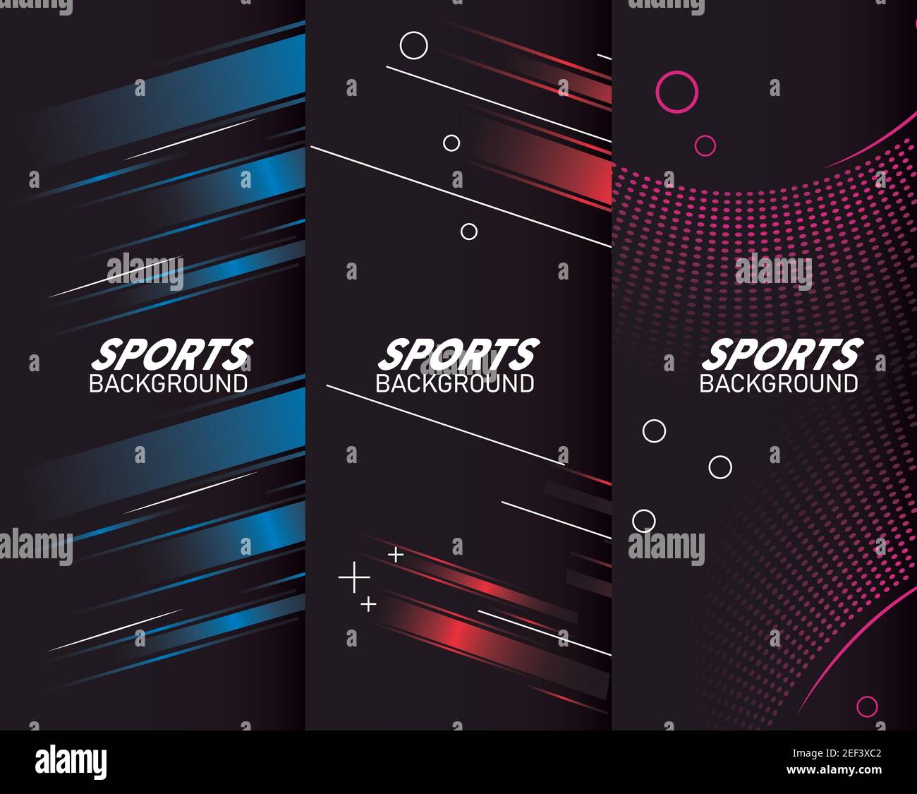 sport backgrounds with lettering white vector illustration design Stock ...