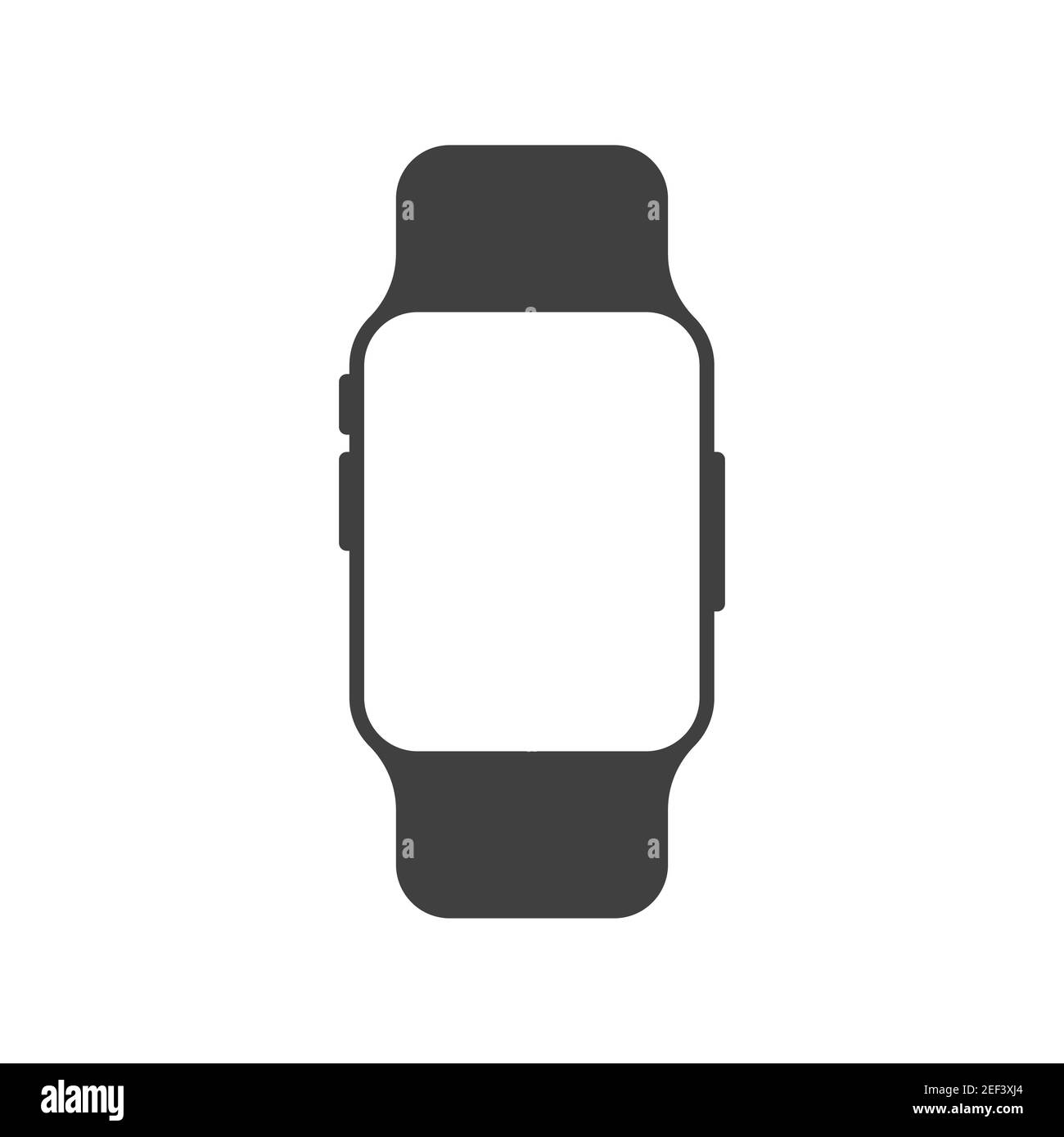 Vector smartwatch icon. Vector iwatch. Smartwatch. Isolated on white ...