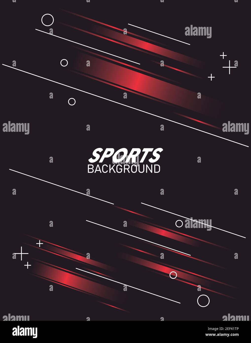 black and red sport background with lettering white vector illustration ...
