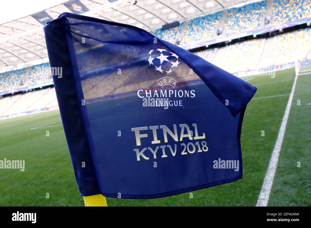 Champions League Final Flag High Resolution Stock Photography and ...