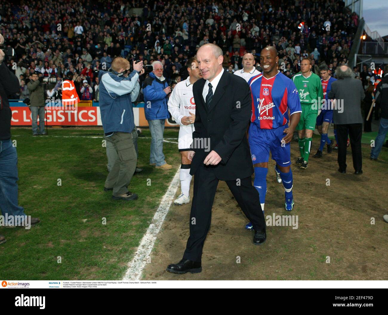 Soccer fa cup final 1990 manchester united v crystal palace hi-res ...