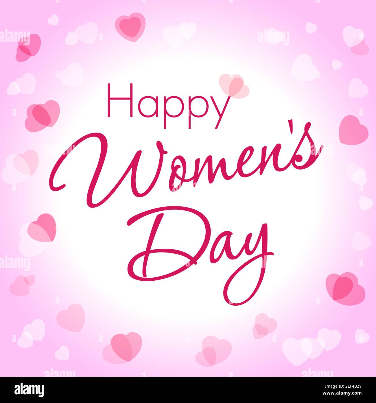Happy womens day lovely Stock Vector Images - Alamy