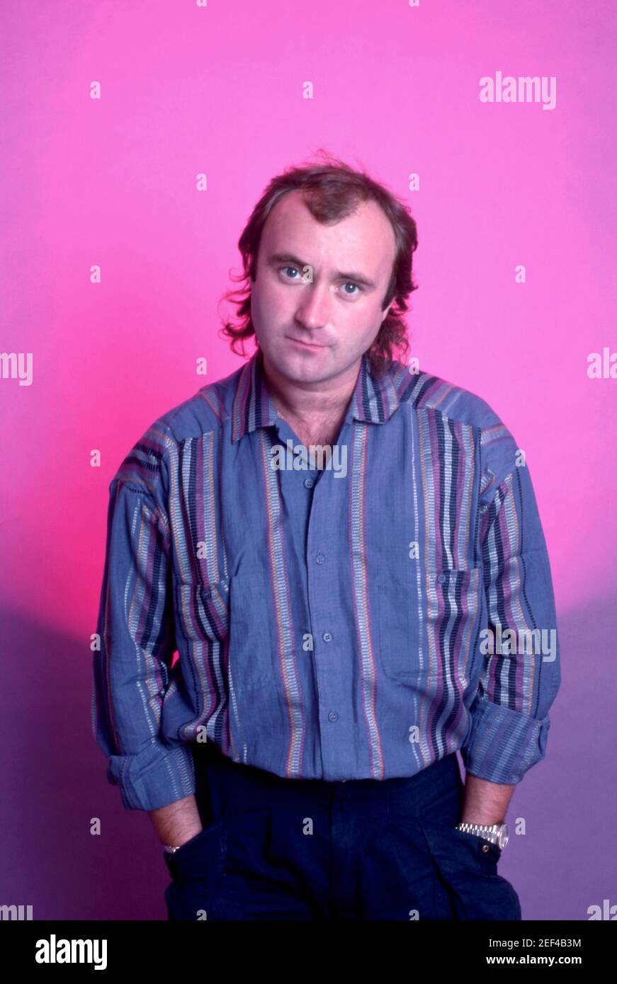 Drummer phil collins hi-res stock photography and images - Alamy