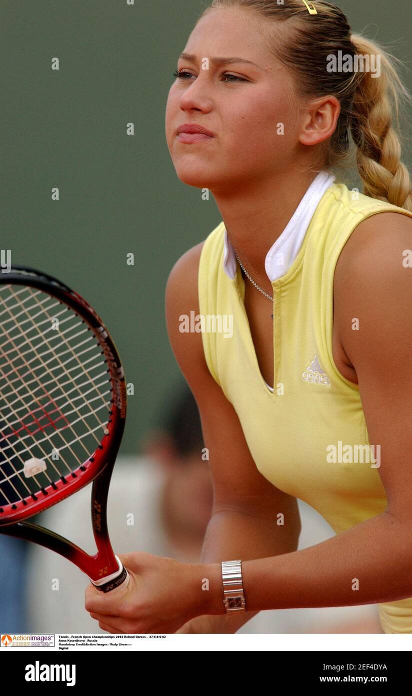 Anna kournikova roland garros hi-res stock photography and images - Alamy