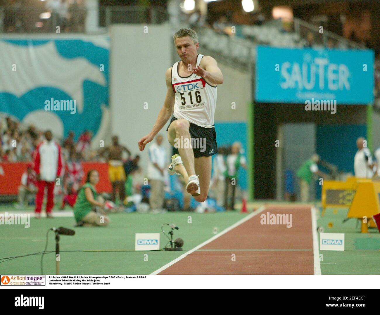 Jonathan Edwards Triple Jump World High Resolution Stock Photography ...