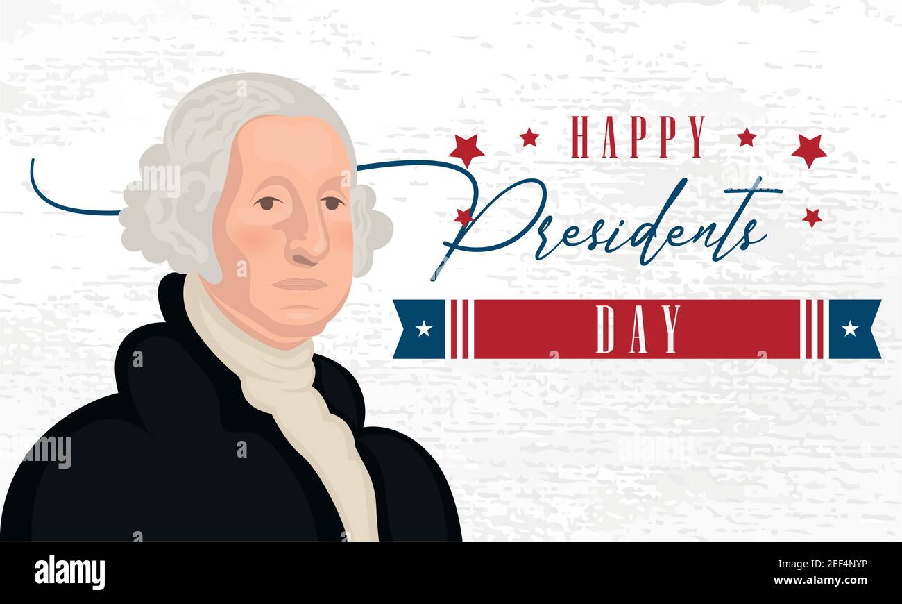 Happy president day card. United States national celebration - Vector ...