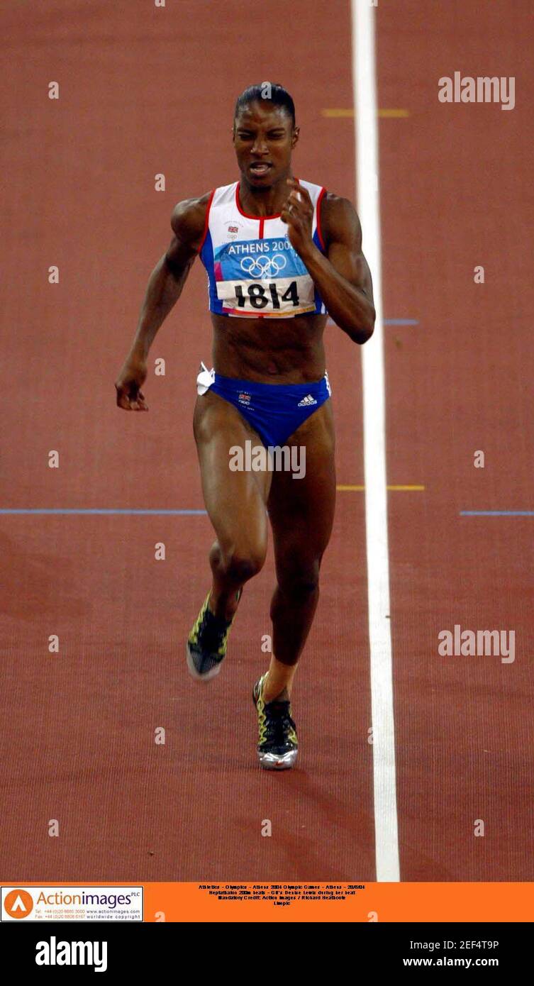 Sport athletics action denise lewis hi-res stock photography and images ...